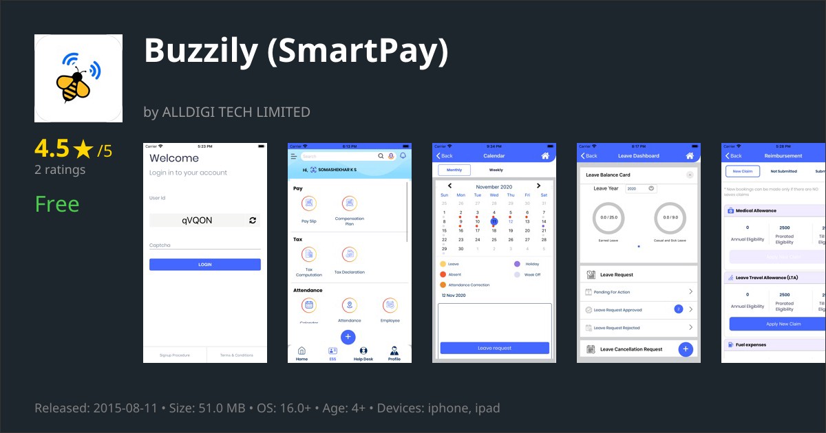 Buzzily (SmartPay) App Reviews – Features, Alternatives & User Ratings