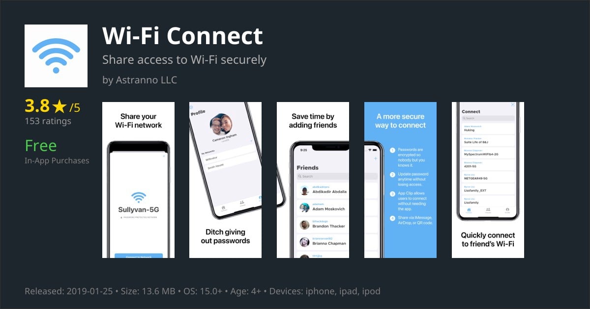 Wi Rewiews | Read user reviews of Wi-Fi Connect
