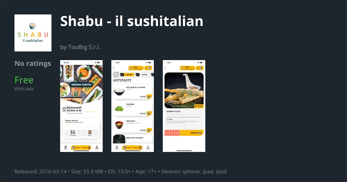 Shabu App for iPhone - Download