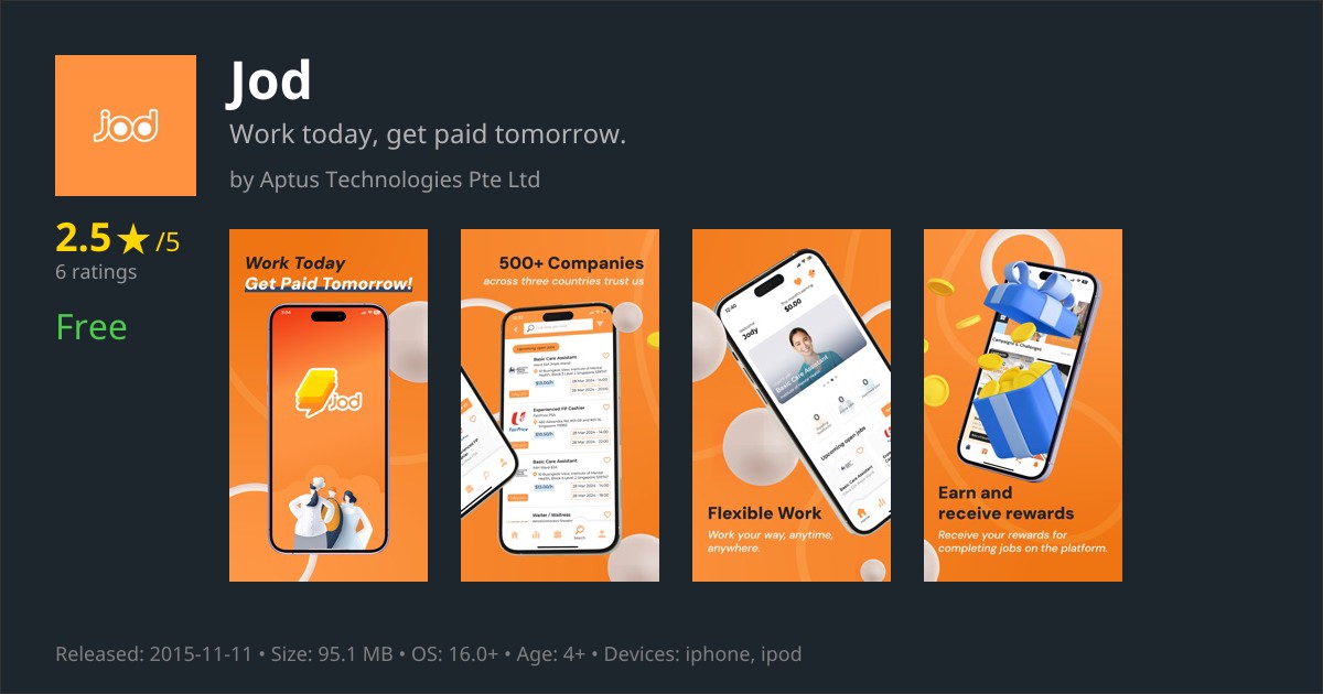 Jod App Reviews – Features, Alternatives & User Ratings