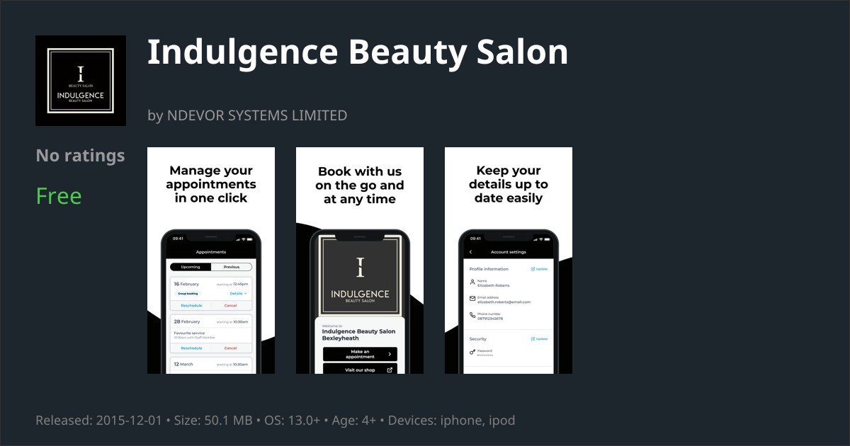 Indulgence Beauty Salon – 3 user reviews