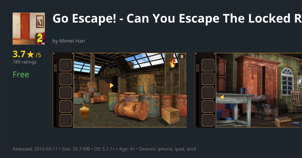 Go Escape! Game Reviews – Features, Alternatives & User Ratings