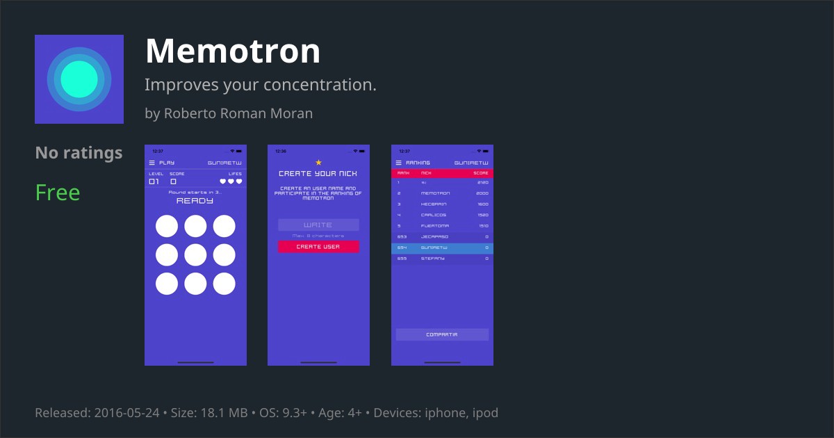 Memotron Game Reviews – Features, Alternatives & User Ratings