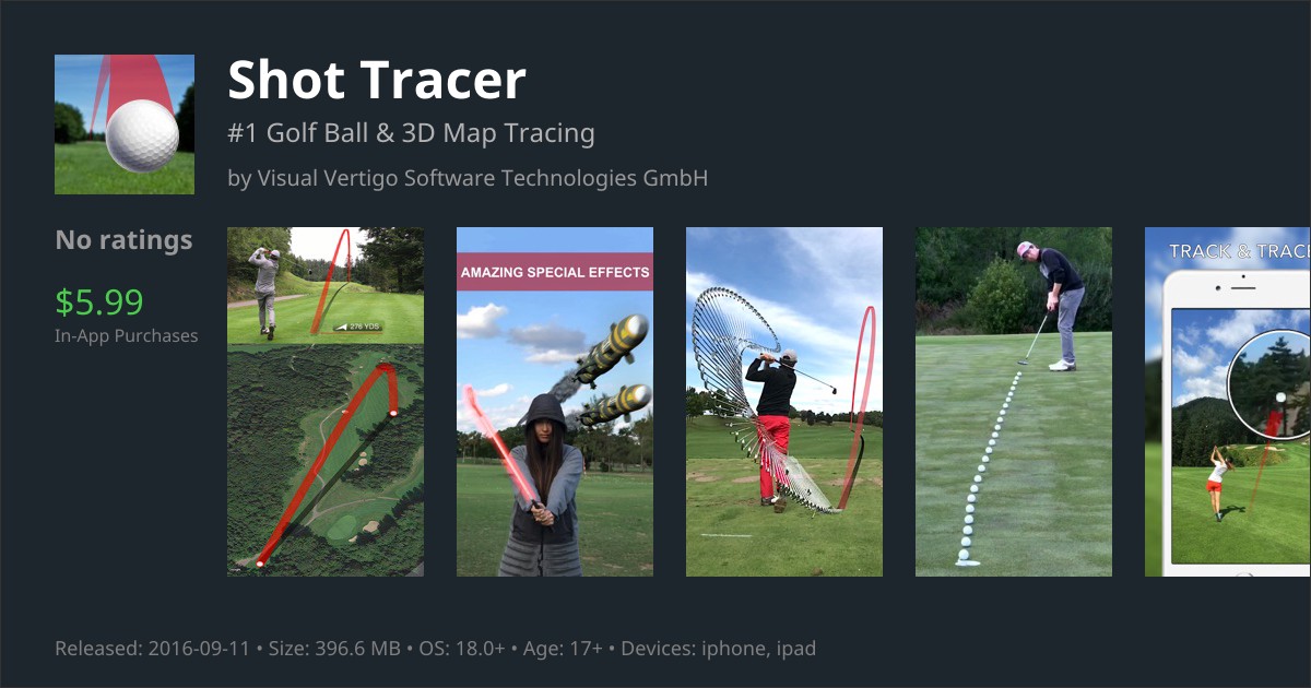 Shot Tracer app for iPhone — Download