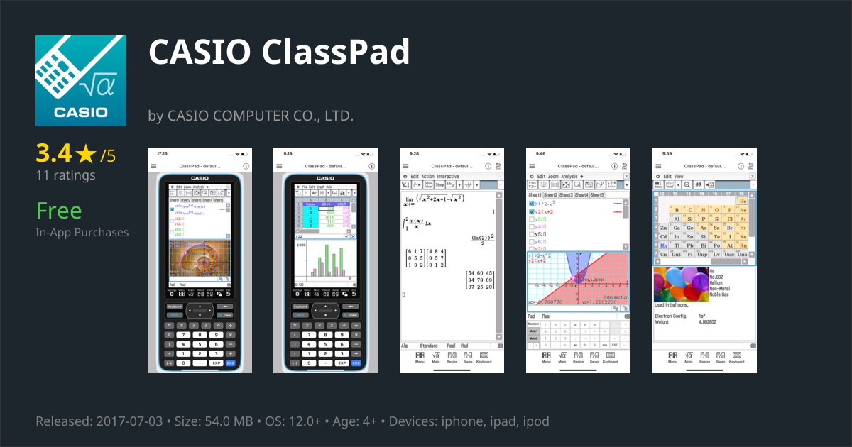 CASIO ClassPad App Reviews – Features, Pricing & User Ratings