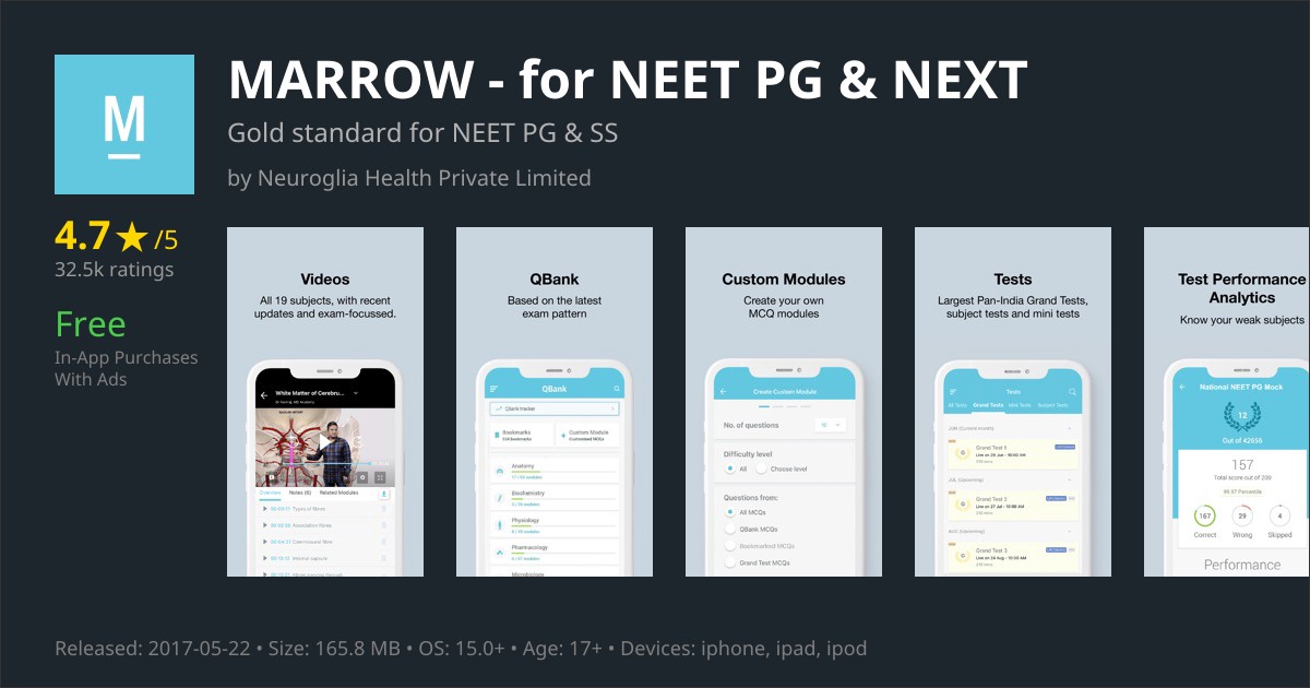 NEET PG & NEXT Prep App - Videos, QBank, Tests | AppsHunter