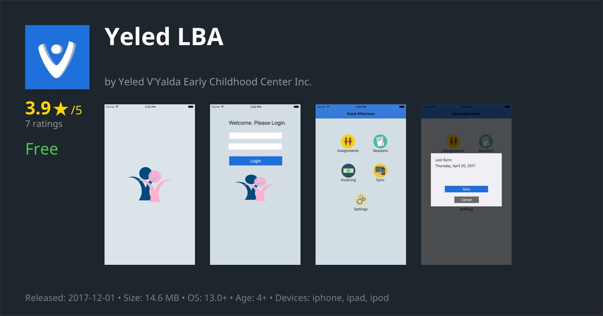 Yeled LBA App for iPhone - Download