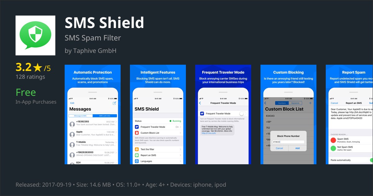 SMS Shield App Reviews – Features, Pricing & User Ratings