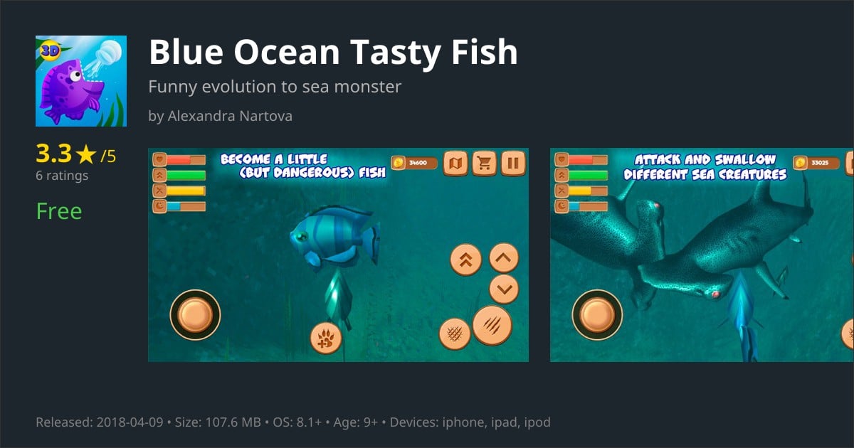 Blue Ocean Tasty Fish Game Reviews – Features, Alternatives & User Ratings