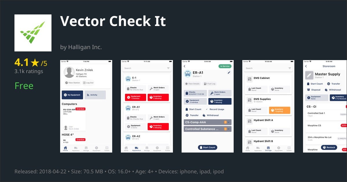 Vector Check It app for iPhone — Download
