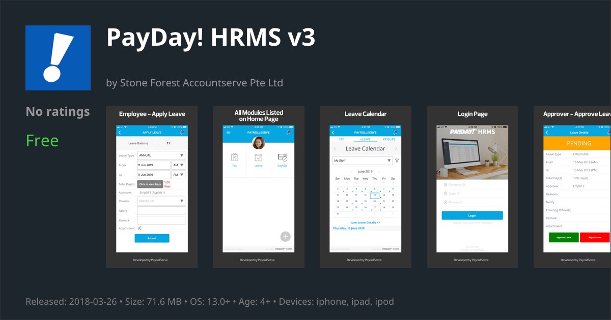 PayDay! HRMS v3 App Reviews – Features, Alternatives & User Ratings