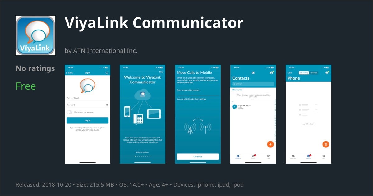 ViyaLink Communicator App for iPhone - Download