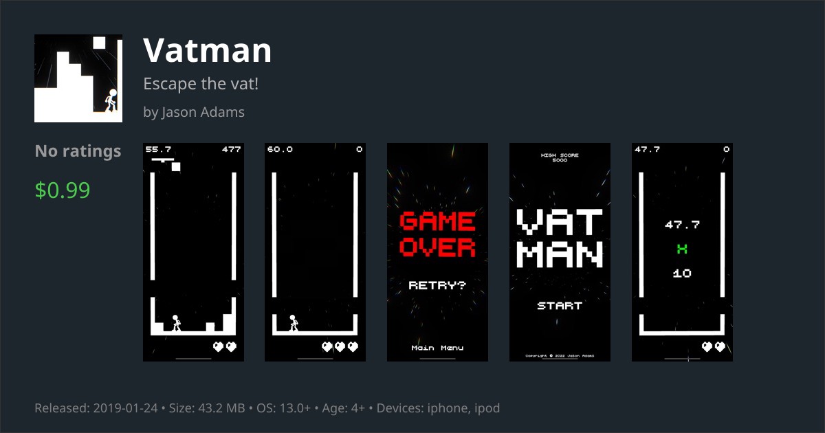 Vatman Game Reviews – Features, Alternatives & User Ratings