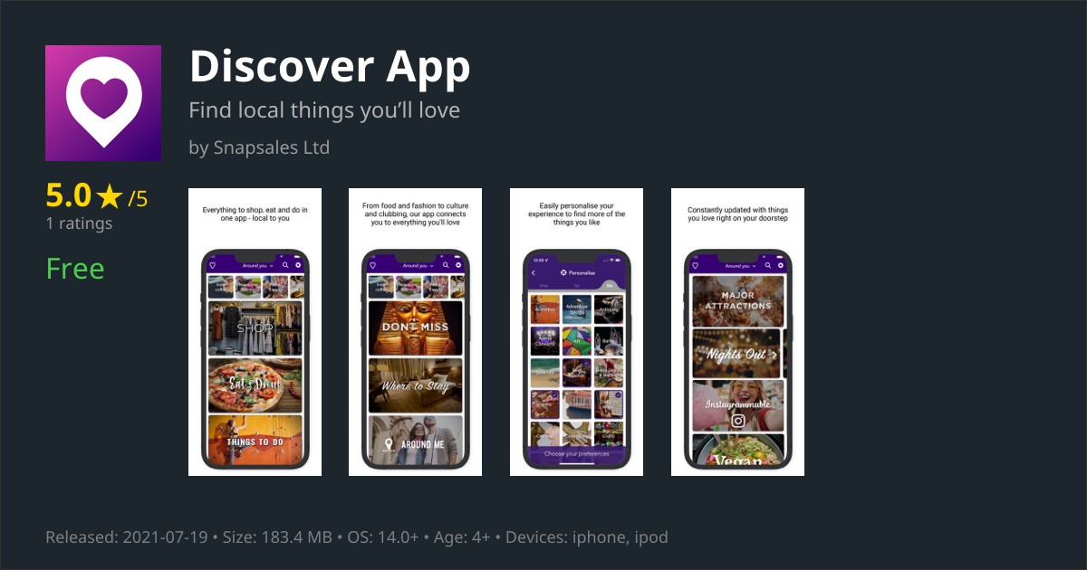 Discover App App Reviews – Features, Alternatives & User Ratings