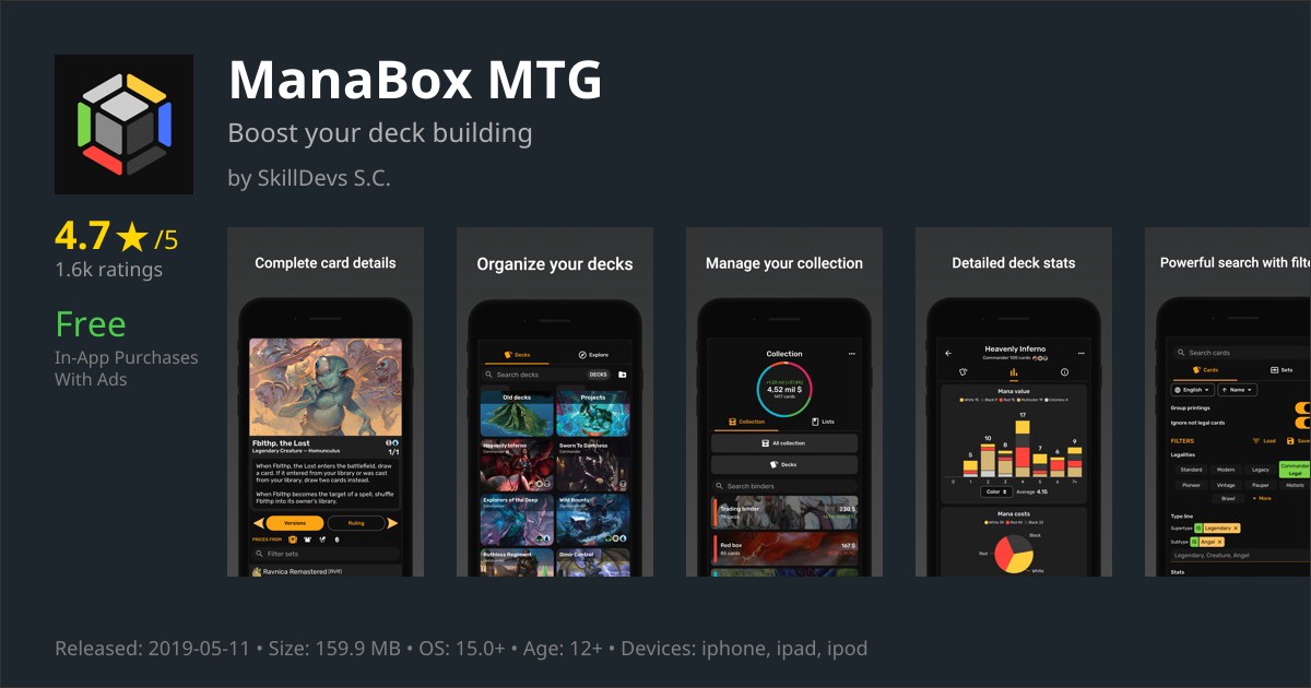 ManaBox MTG App Reviews – Features, Pricing & User Ratings