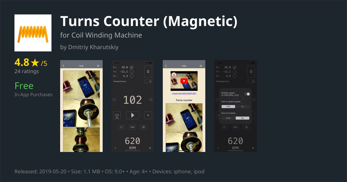 Turns Counter (Magnetic) App Reviews – Features, Pricing & User Ratings