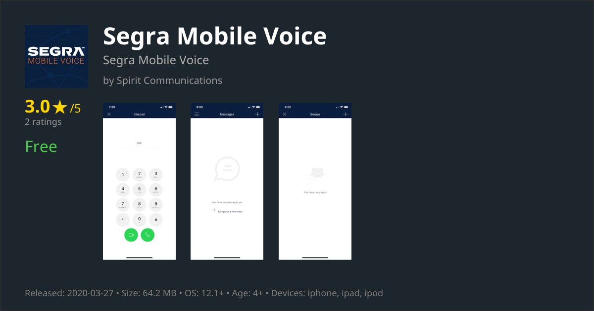Segra Mobile Voice App Reviews – Features, Alternatives & User Ratings