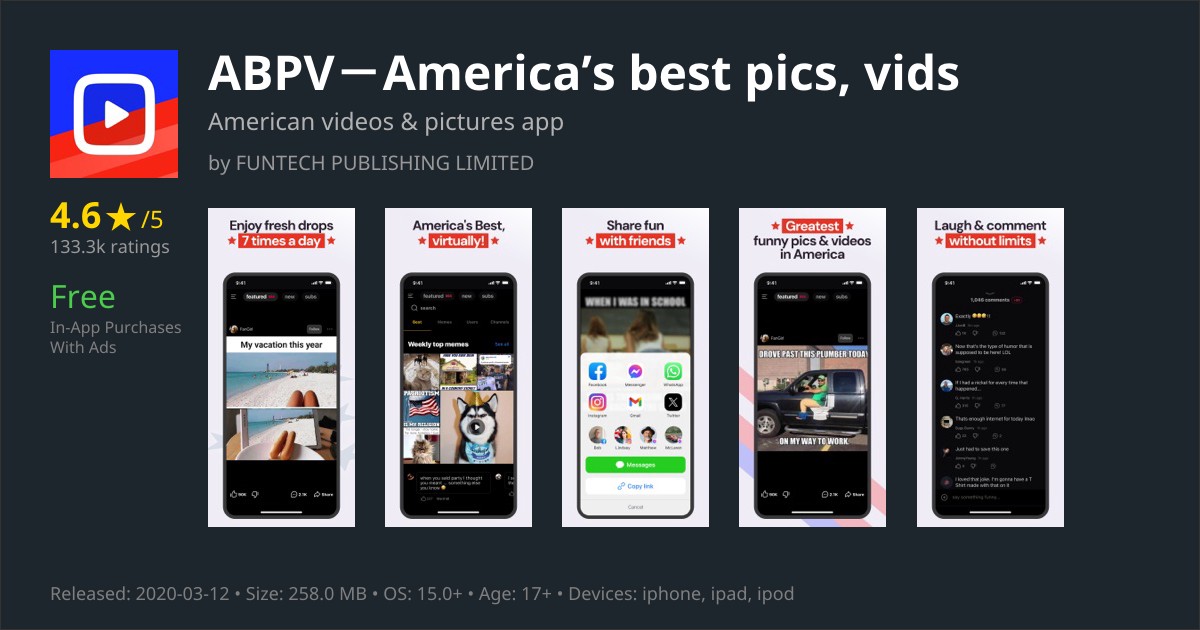 ABPV - Funny Memes, Videos, Pictures App | AppsHunter