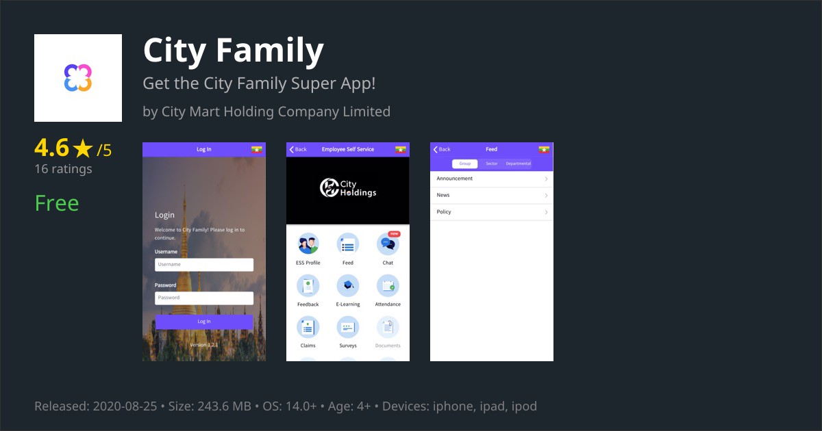 City Family App Reviews – Features, Alternatives & User Ratings