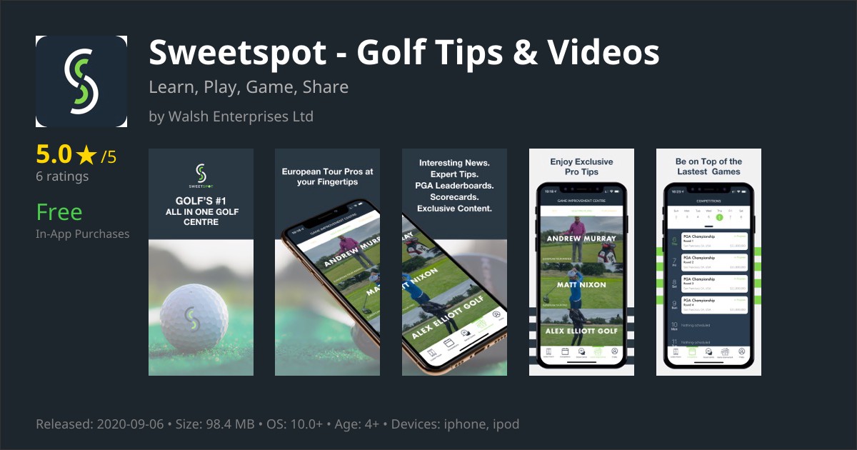 Sweetspot Golf - Tips, Videos, Lessons & Community