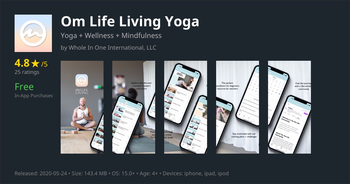 Om Life Living Yoga – 22 user reviews