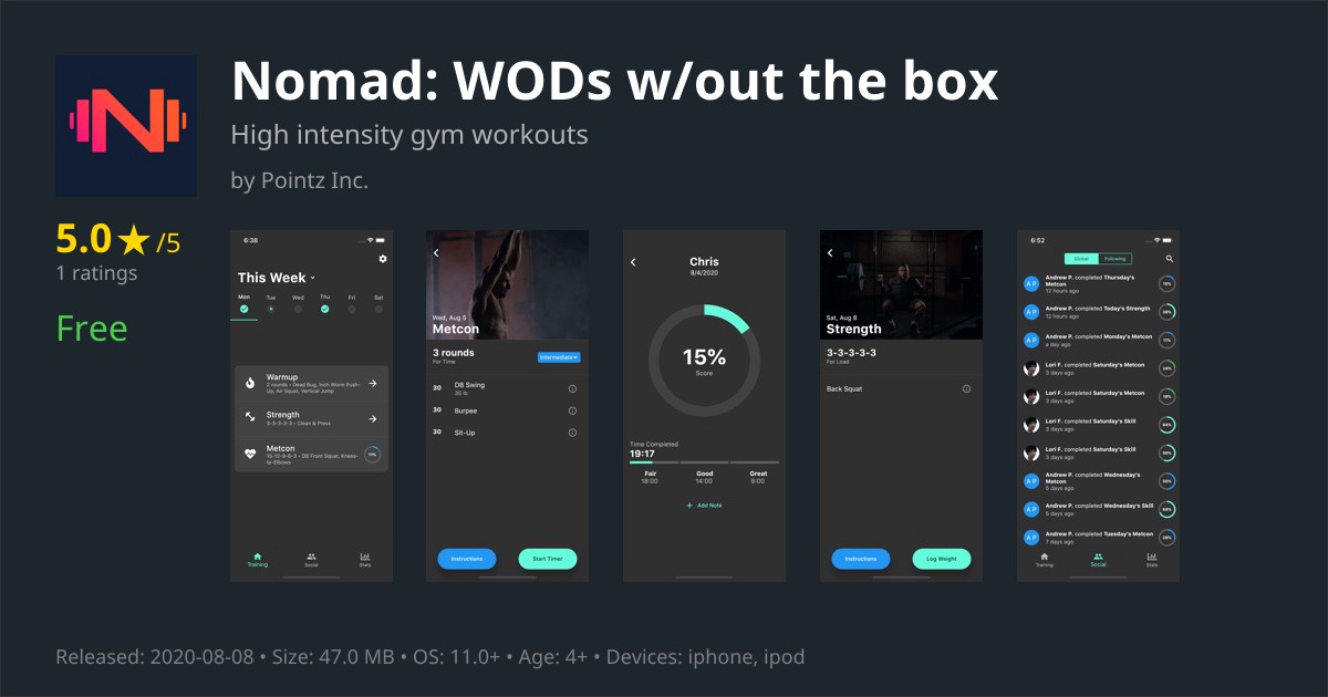 Nomad App for iPhone - Download