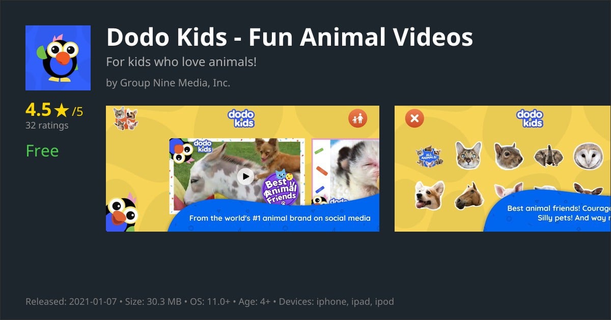 Dodo Kids app