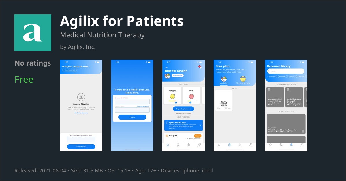 Agilix for Patients App Reviews – Features, Alternatives & User Ratings