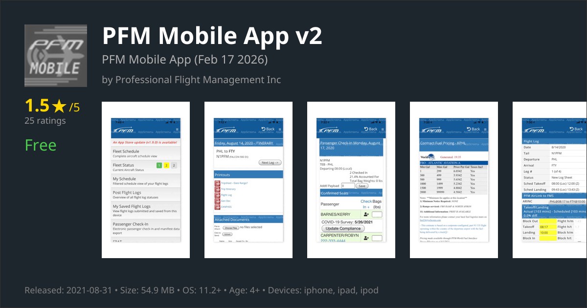 PFM Mobile App v2 App Reviews – Features, Alternatives & User Ratings
