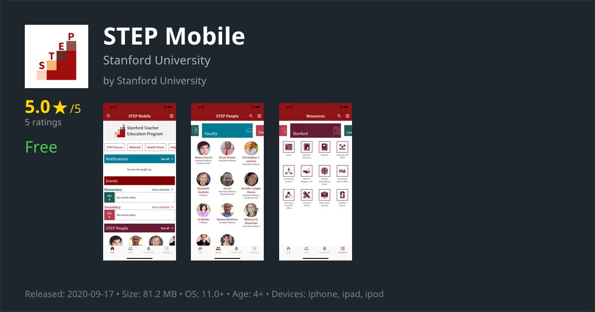 STEP Mobile App Reviews – Features, Alternatives & User Ratings