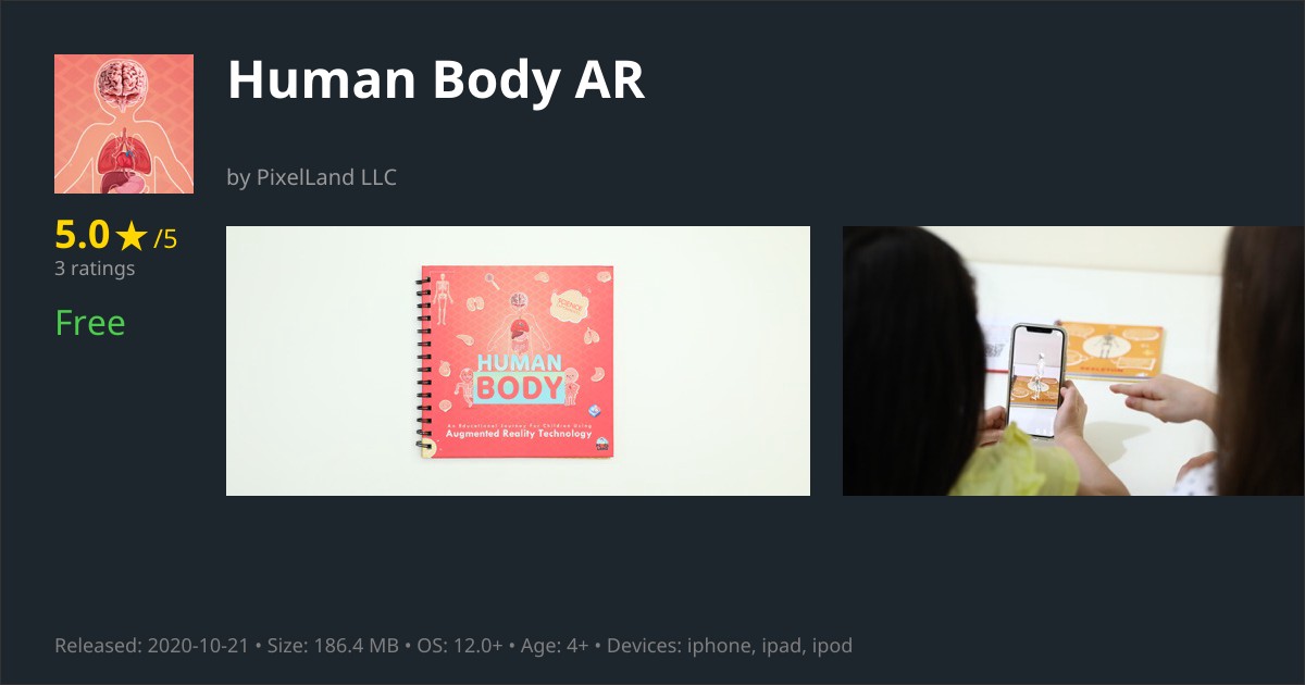 Human Body AR App Reviews – Features, Alternatives & User Ratings