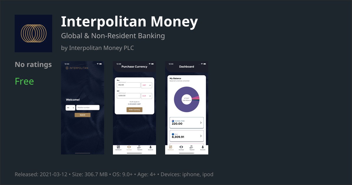 Interpolitan Money App Reviews – Features, Alternatives & User Ratings