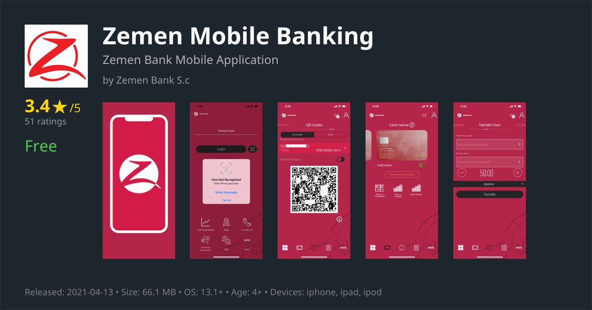 Zemen Mobile Banking App Reviews – Features, Alternatives & User Ratings