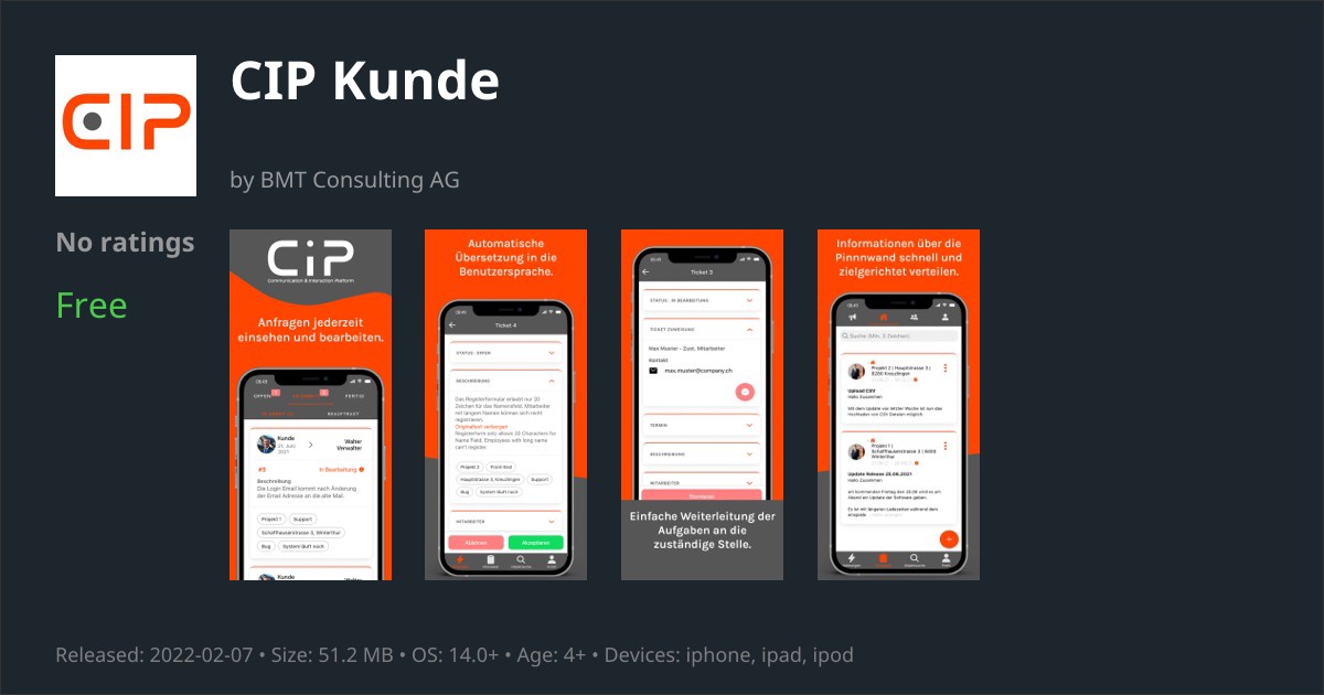 CIP Kunde App Reviews – Features, Alternatives & User Ratings