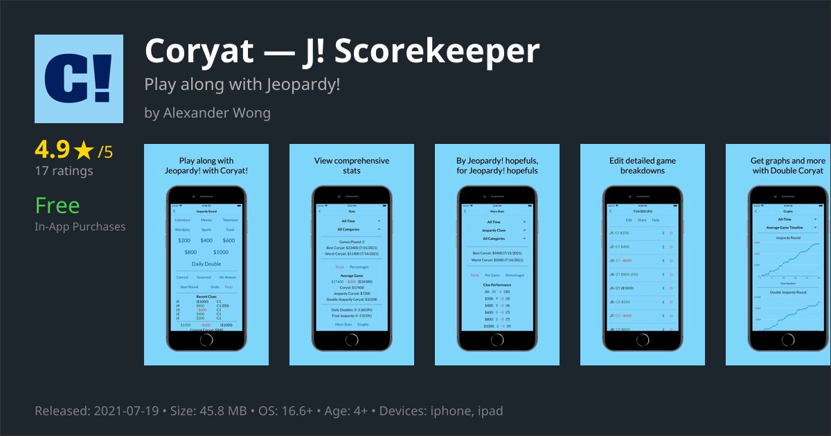 Coryat App Reviews – Features, Pricing & User Ratings