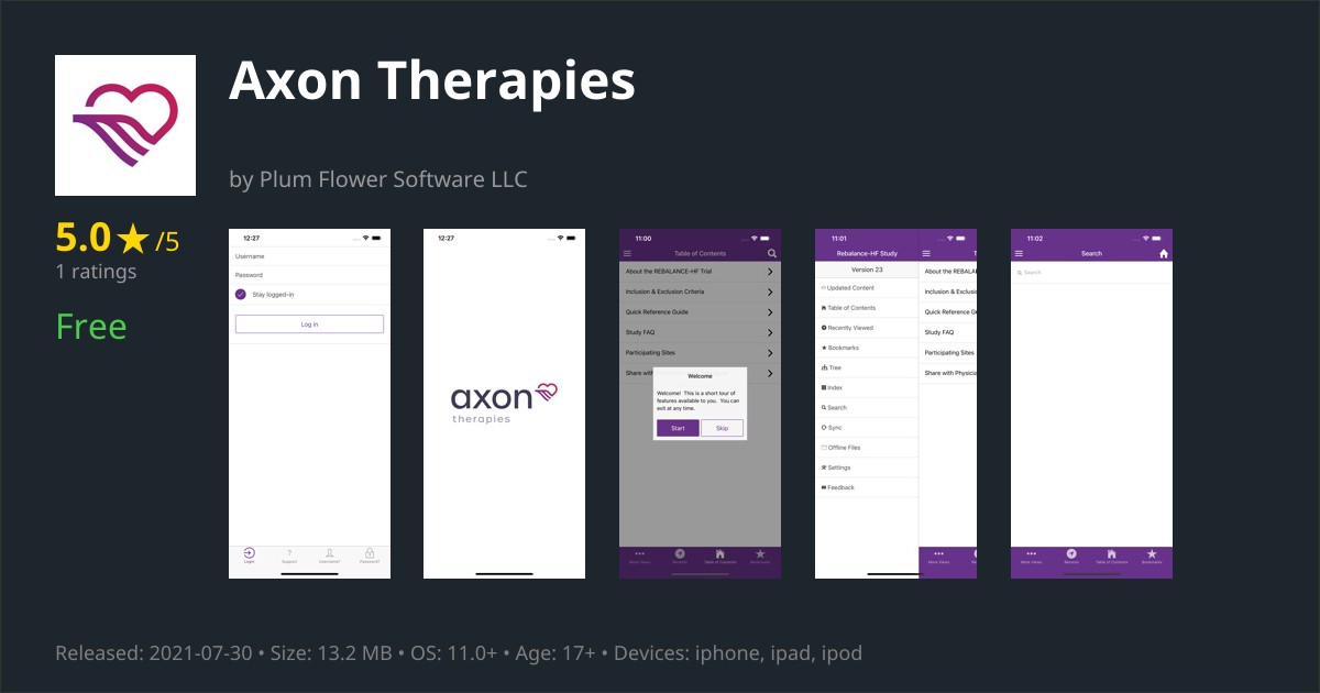 Axon Therapies App Reviews – Features, Alternatives & User Ratings