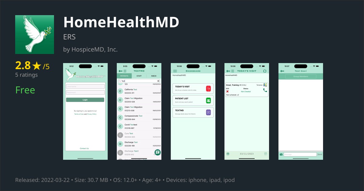 HomeHealthMD App Reviews – Features, Alternatives & User Ratings