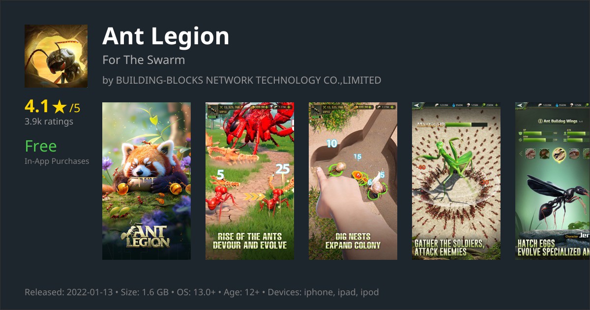 Ant Legion - Ant Colony Strategy Game
