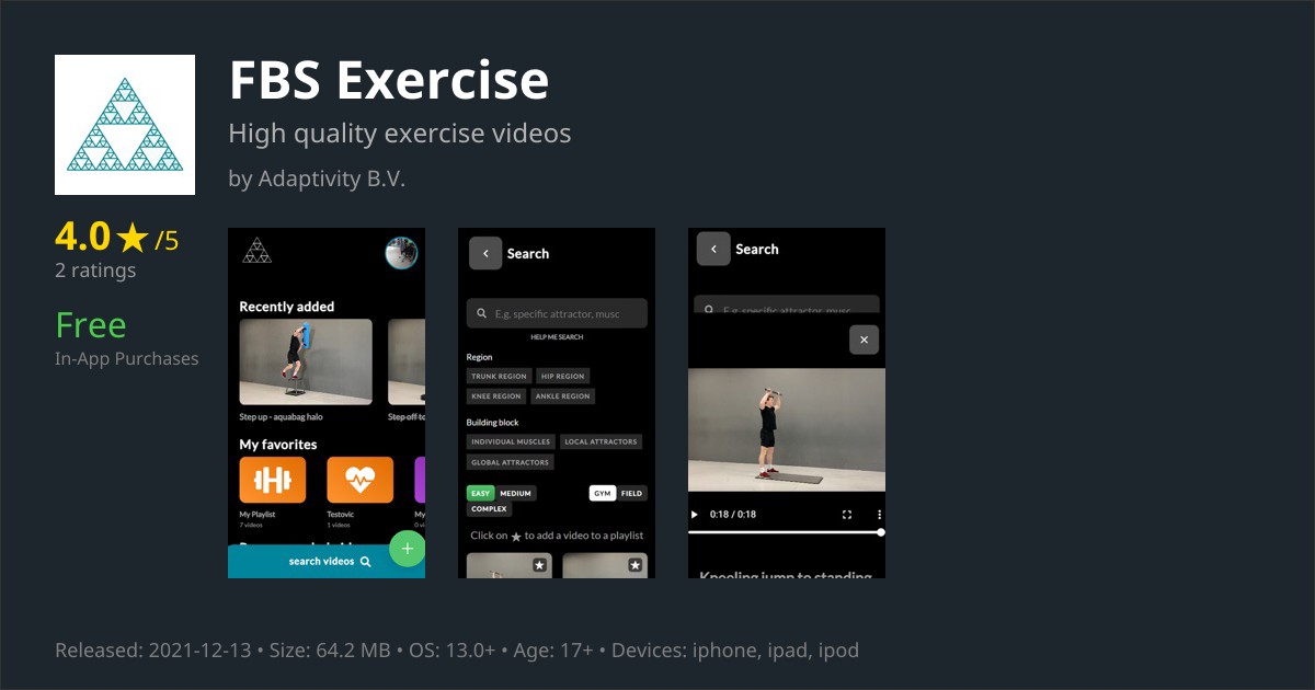FBS Exercise Rewiews | Read user reviews of FBS Exercise