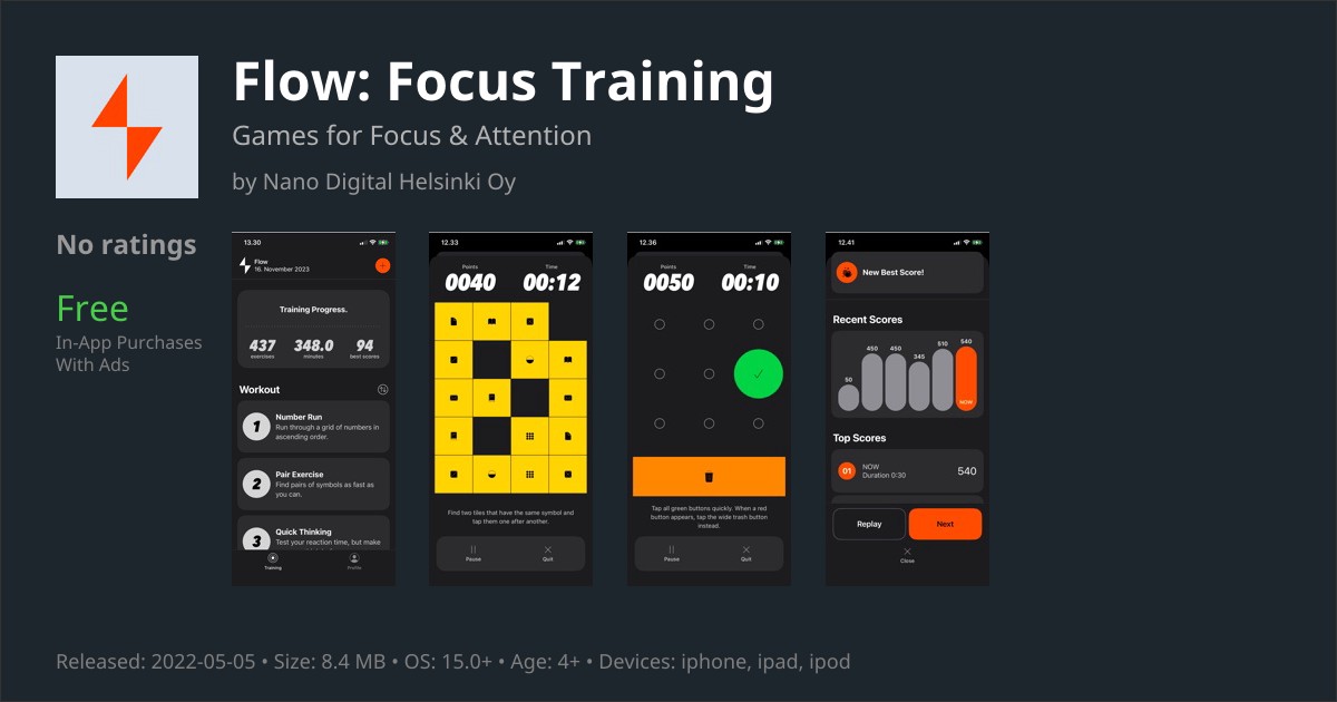 Flow App for iPhone - Download
