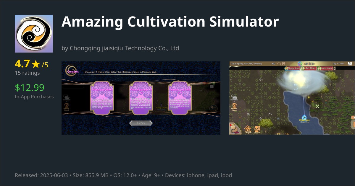 Amazing Cultivation Simulator - Xianxia Cultivation Game | AppsHunter