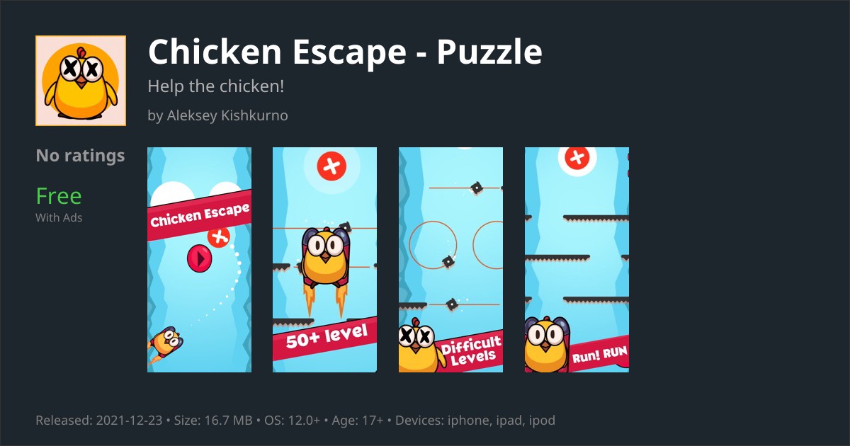 Chicken Escape Game Reviews – Features, Alternatives & User Ratings