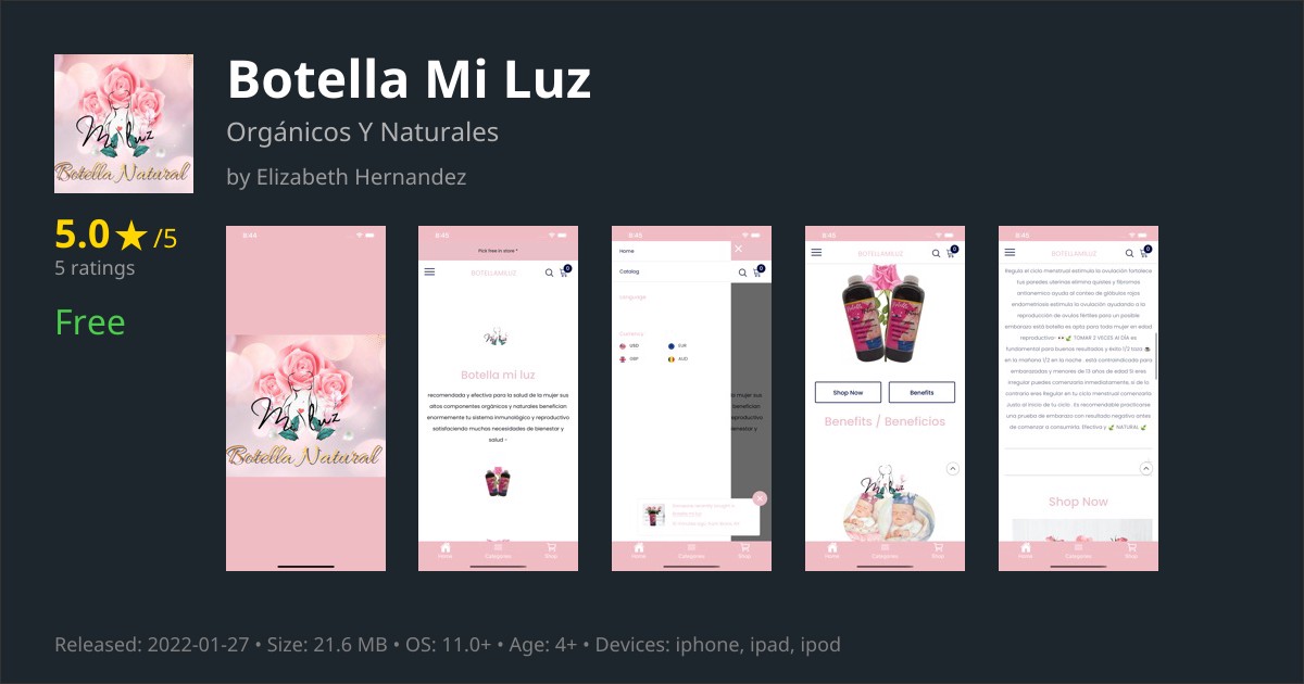 Botella Mi Luz App Reviews – Features, Alternatives & User Ratings