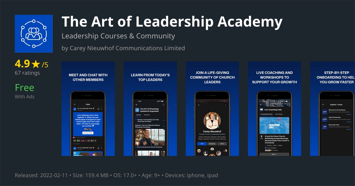 The Art of Leadership Academy App Reviews – Features, Alternatives ...