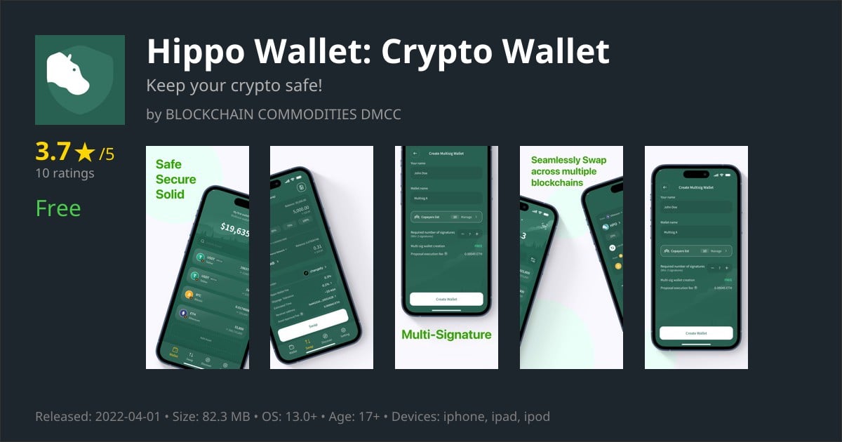 Hippo Wallet app for iPhone — Download