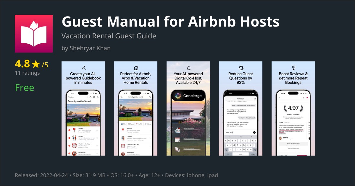 Guest Manual App Reviews – Features, Alternatives & User Ratings