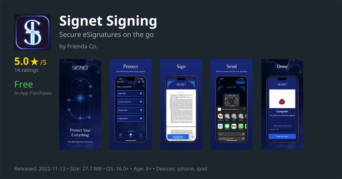 Signet Signing Rewiews | Read user reviews of Signet Signing