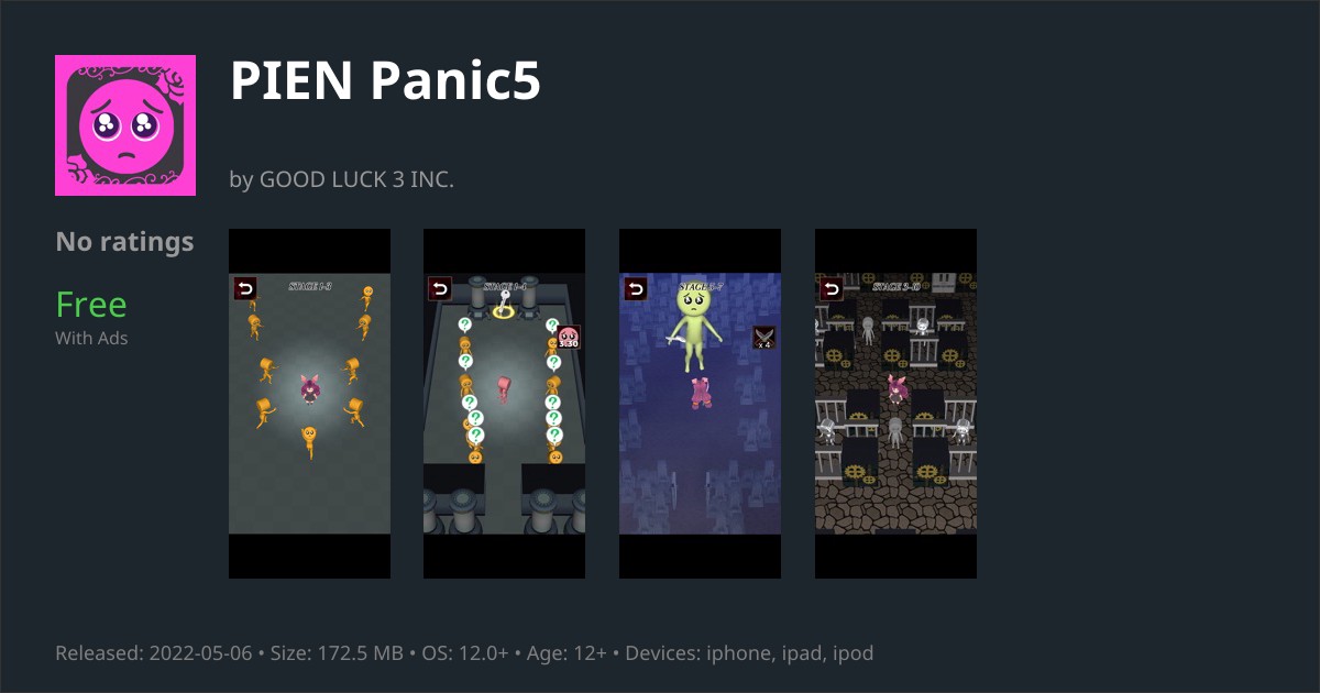 PIEN Panic5 Game Reviews – Features, Alternatives & User Ratings