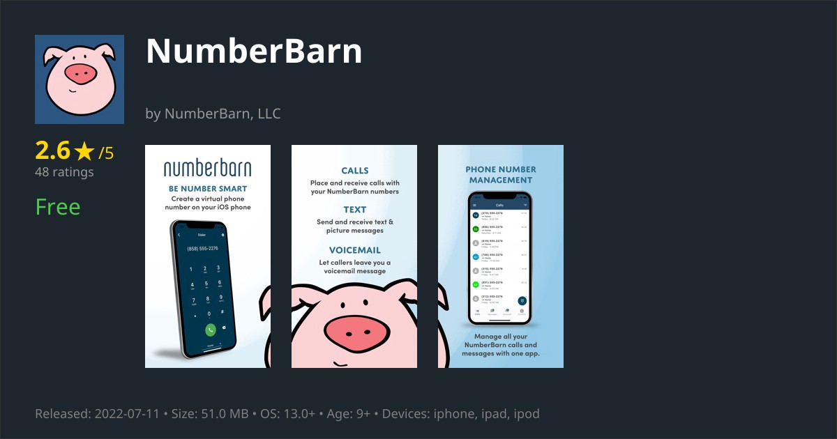 NumberBarn App Reviews – Features, Alternatives & User Ratings