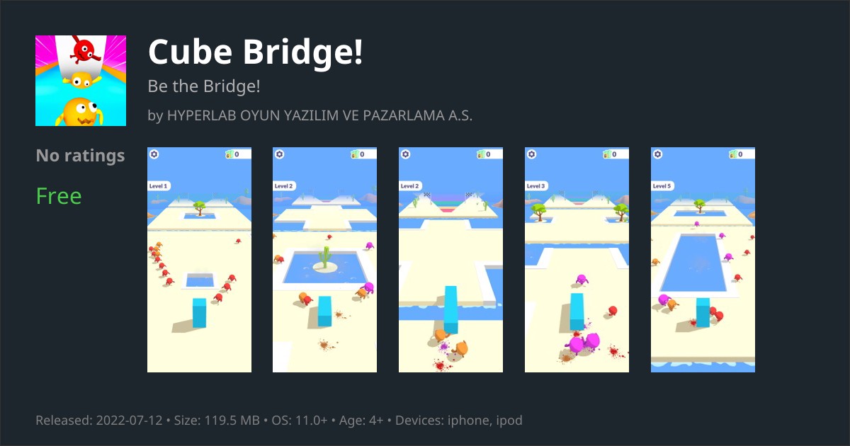 Cube Bridge! Game Reviews – Features, Alternatives & User Ratings